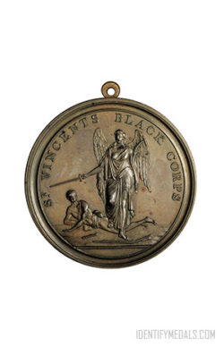 The St Vincent's Black Corps Medal - British Medals & Awards Pre-WW1