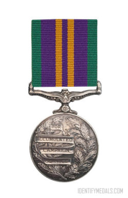 The Accumulated Campaign Service Medal - British Medals