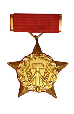 The Hero of Labor - German Democratic Republic Awards